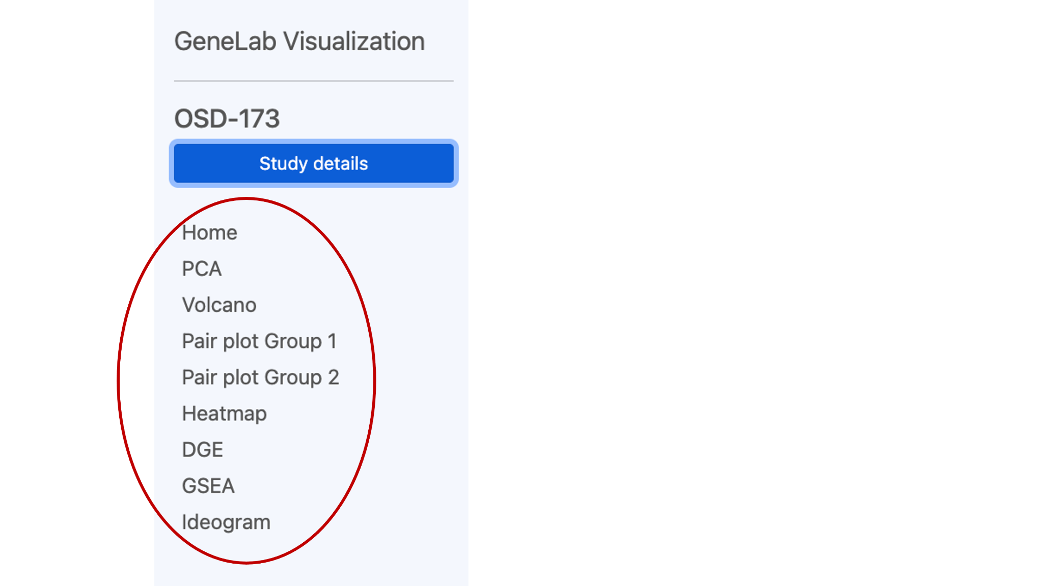 Explore Data Visualizations — OSDR Tutorials